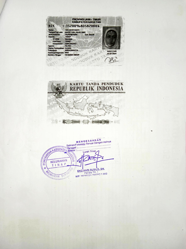 799 KTP Sri Hariyanti | PDF