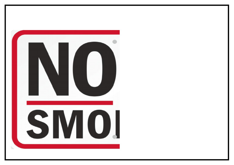 A3-No smoking | PDF