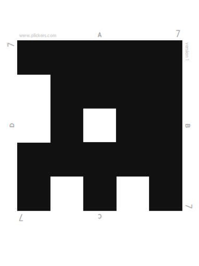 Plickers Card | PDF