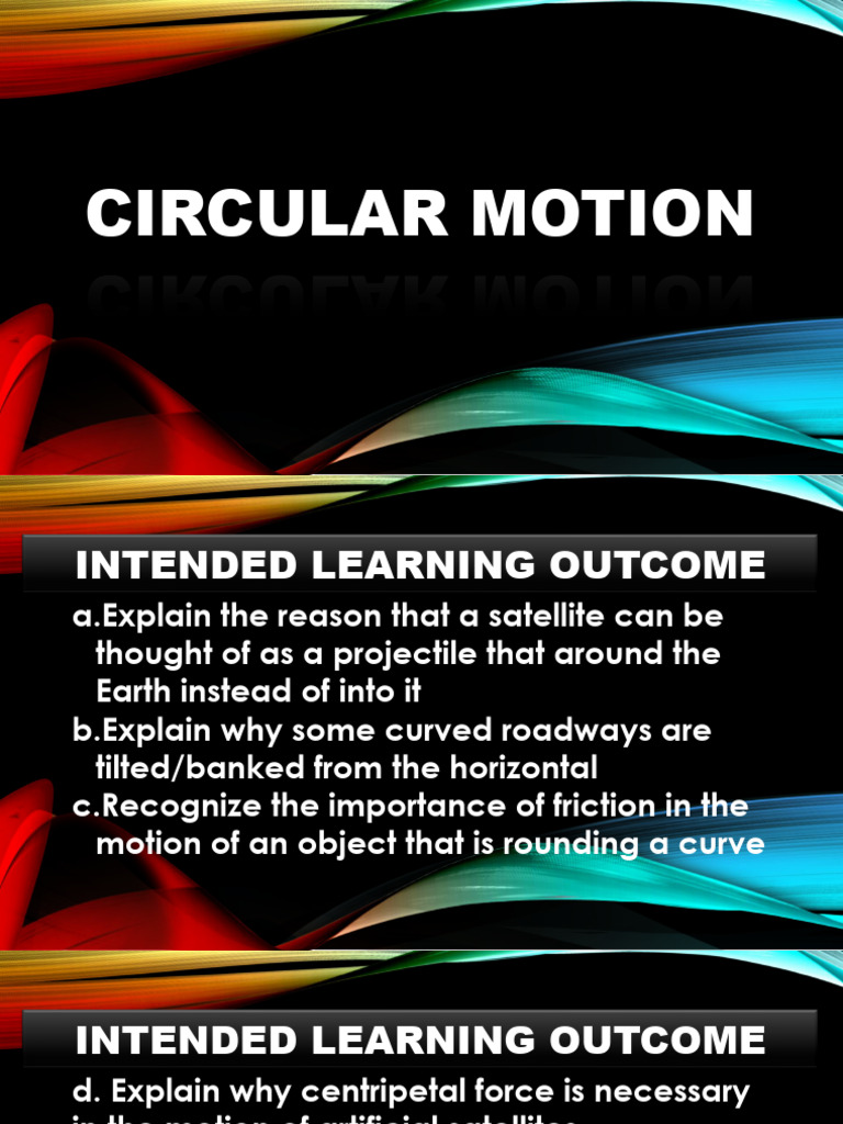 Circular Motion | PDF | Acceleration | Force
