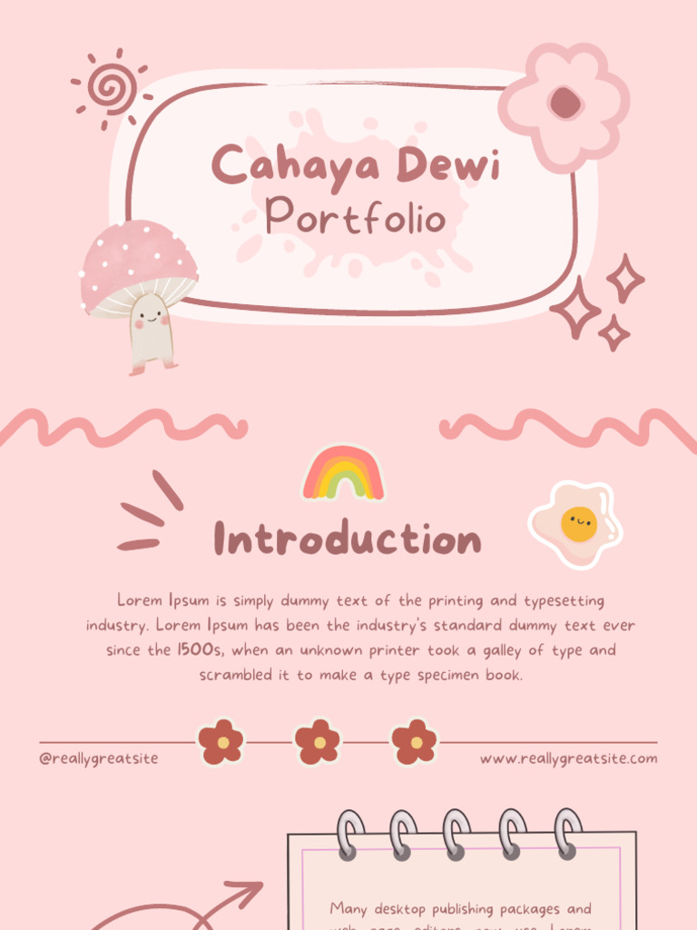 Cahaya Dewi's Professional Portfolio | PDF | Graphic Design | Design