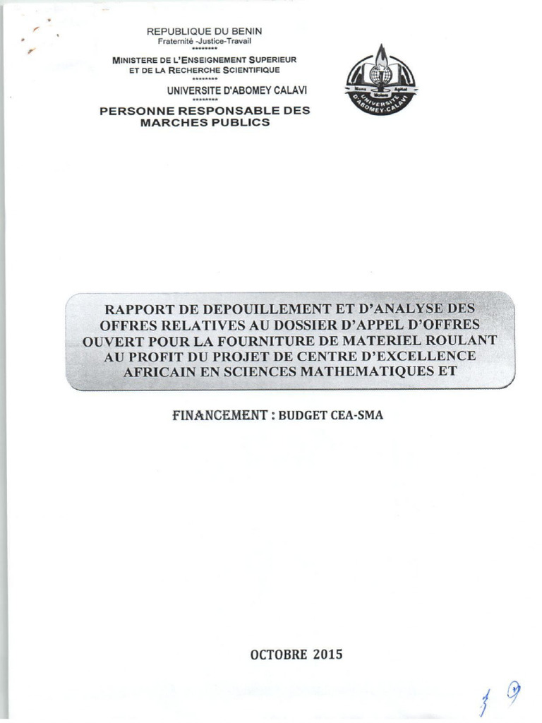 Modele de Rapport | PDF