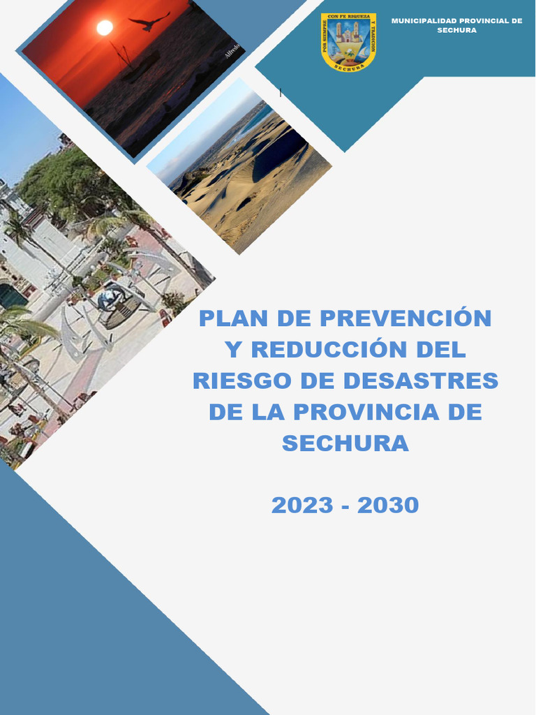 Plan de Prevencion y Reduccion Del Riesgo de Desastres de La Provincia de Sechura | PDF ...