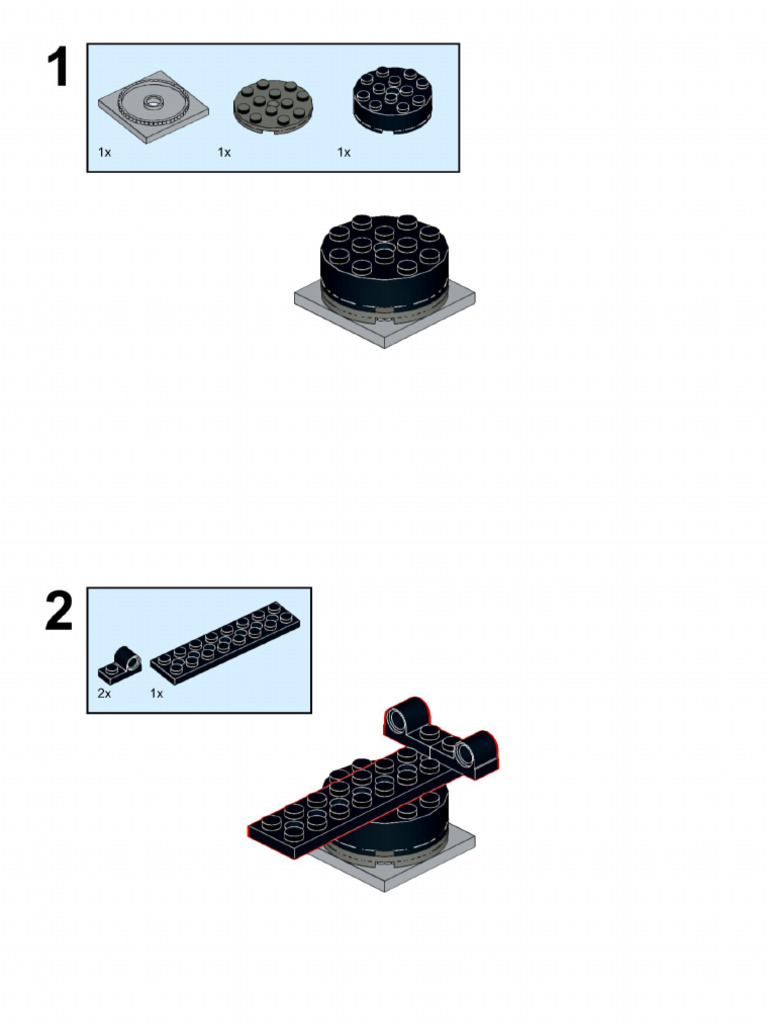 Hoth AT-ST Mod Instructions | PDF