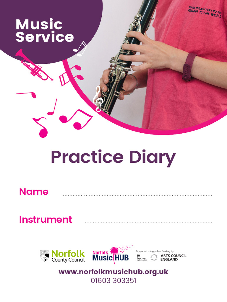 Practice Diary | PDF | Singing