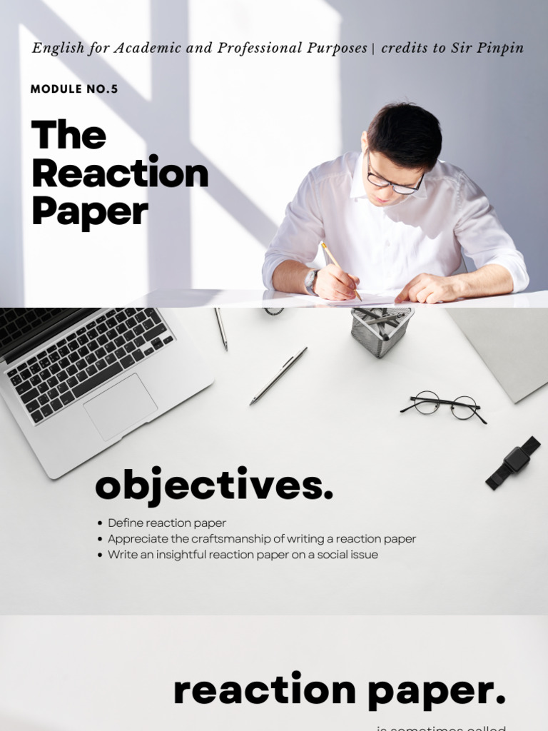 Reaction Paper Presentation - 20240206 - 144430 - 0000 | PDF ...