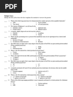 PA Axial Caldwell Method Overview | PDF | Skull | Radiography