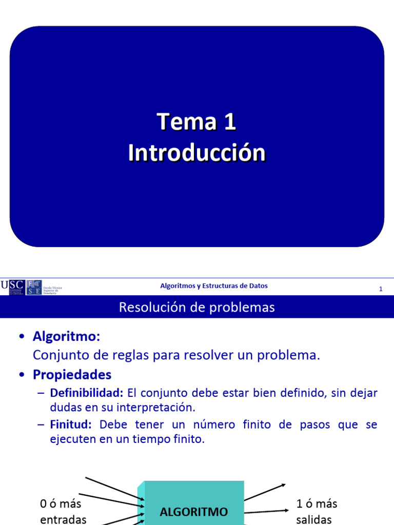 Introduccion | PDF | Algoritmos | Programa de computadora