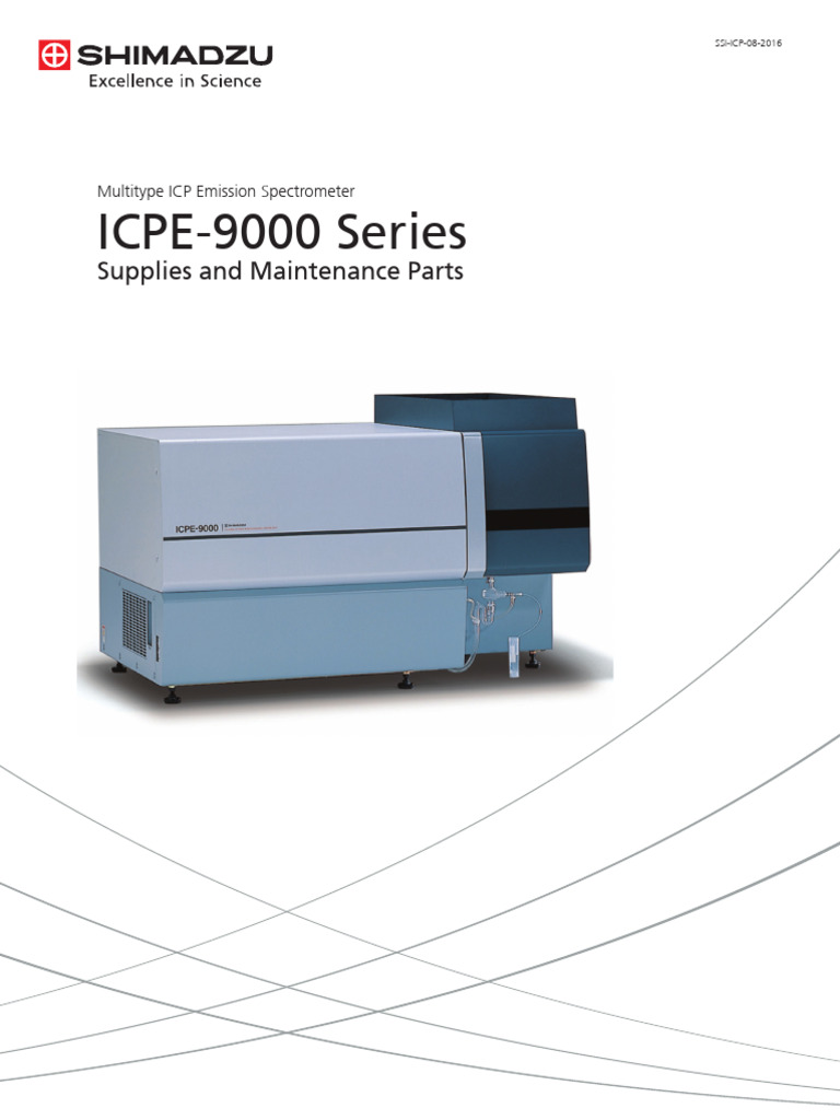 ICPE-9000 Consumables 08-2016 | PDF | Pipe (Fluid Conveyance)