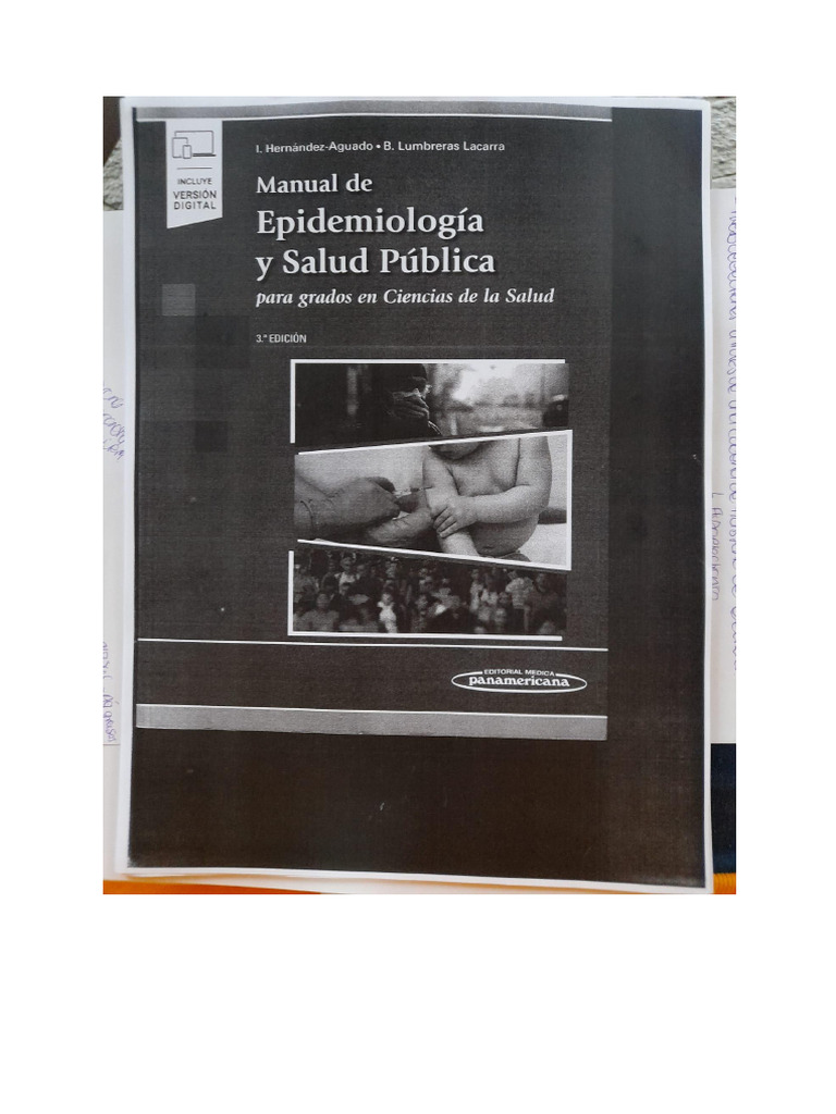 Manual de Epidemiologia y Salud Publica 3era Edicion | PDF