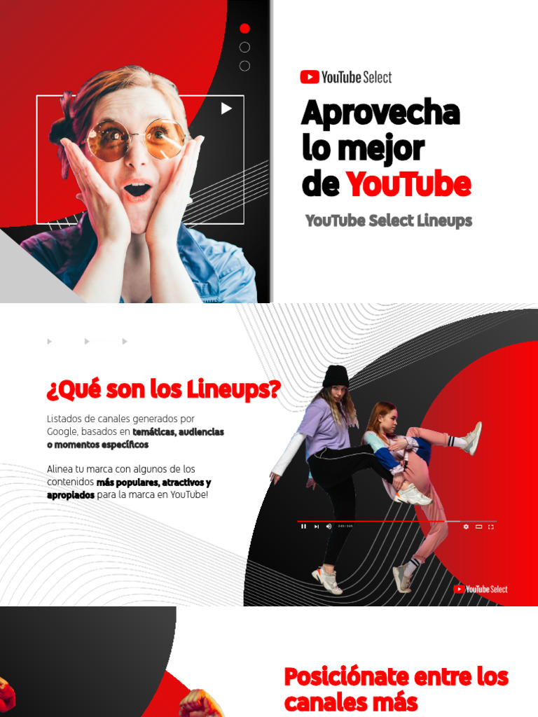YouTube Select Lineups AR | PDF | Youtube | Vídeo