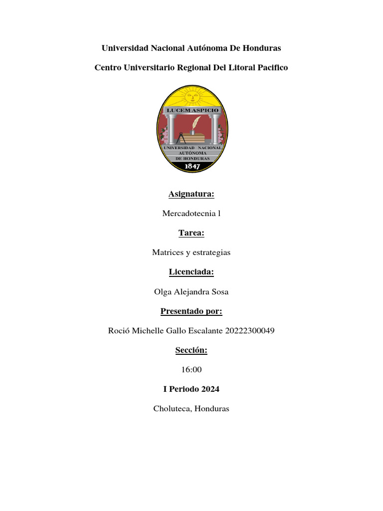 Matrices | PDF | Toyota | Yo telefono