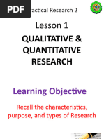 Quali vs. Quanti Types of Quanti Design | PDF | Quantitative Research ...