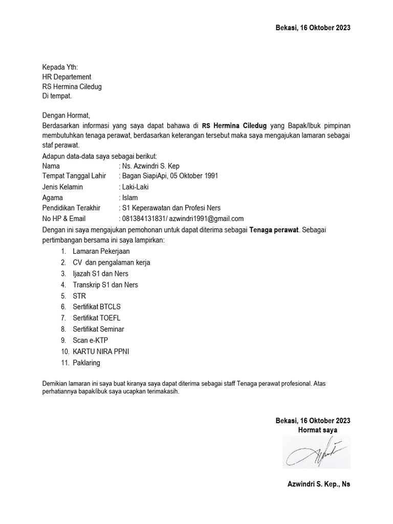 RS Hermina Ciledug | PDF