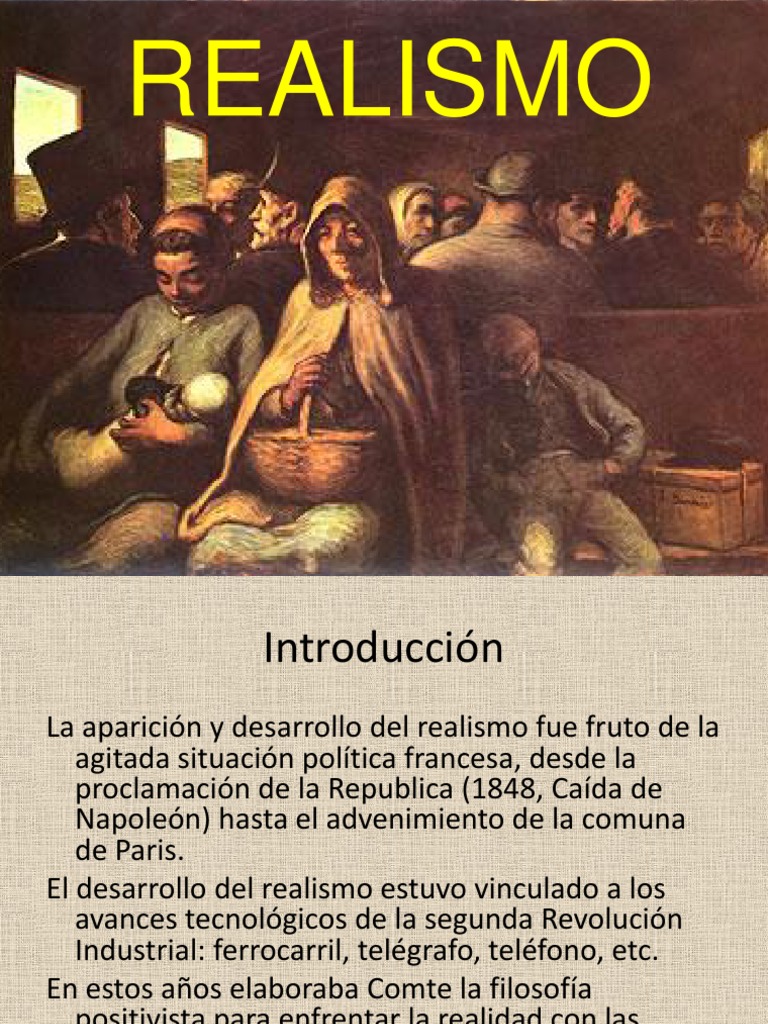 Realismo: Arte y Conciencia Social | PDF | Artes (general) | Science