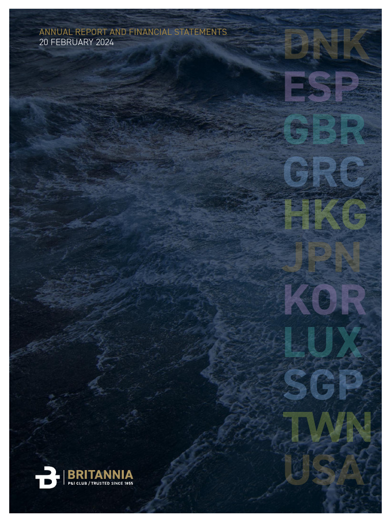 Britannia Annual Report 2024-25 | PDF | Reinsurance | Insurance