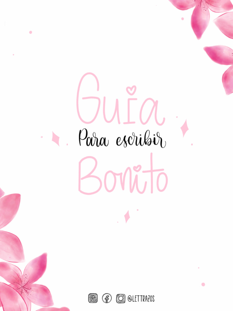Guia para Escribir Bonito | PDF