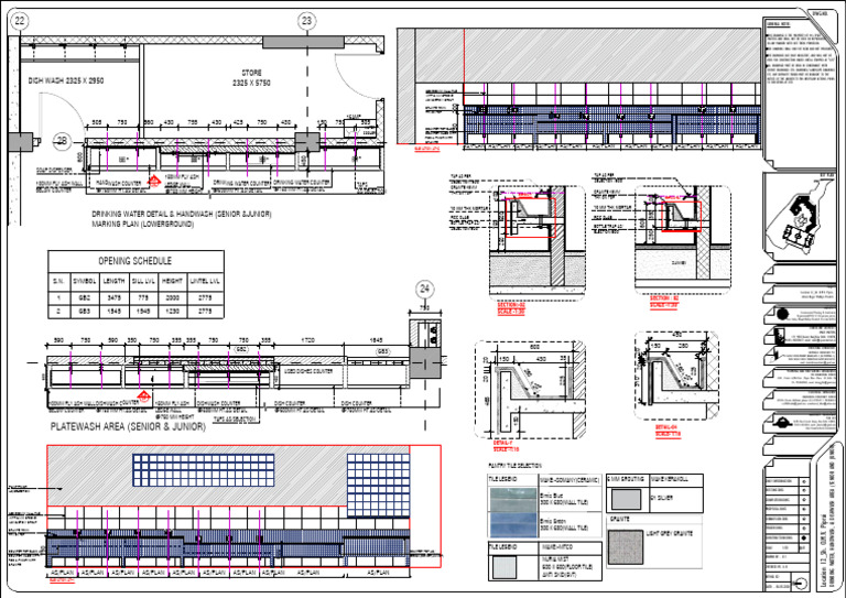 Drinking&Dishwash Area | PDF | Masonry | Building Materials