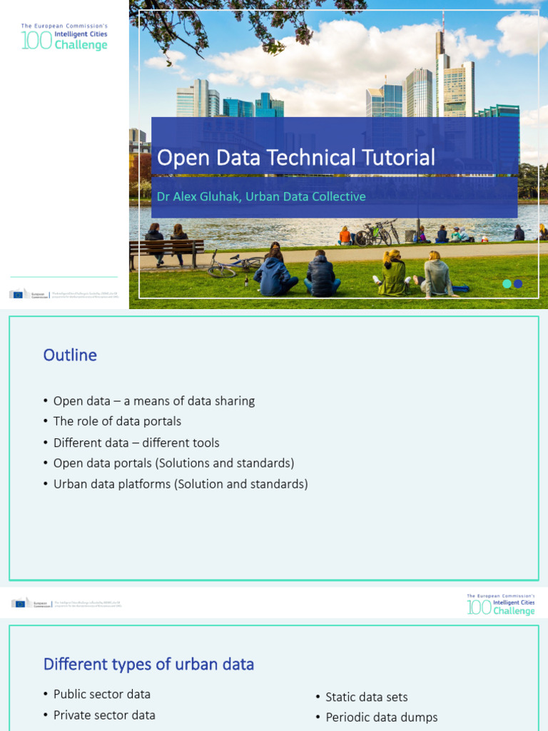 2nd ICC CIty Lab - Open-Data-Tech-Tutorial | PDF | Metadata | Data