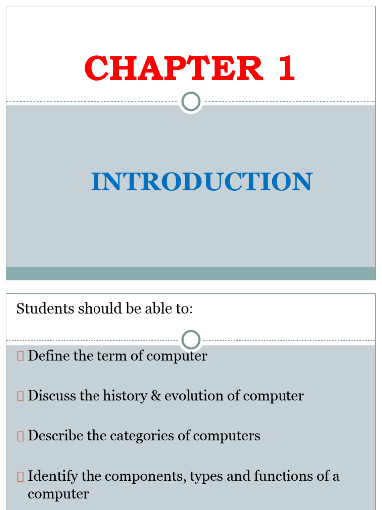 Chp1-Introduction V2 | PDF | Mobile Device | Personal Computers