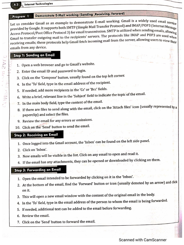 1st and 2nd Program | PDF
