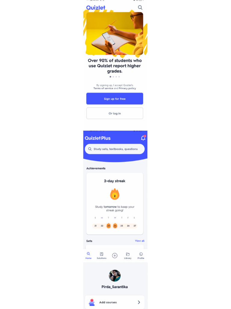 Penggunaan Quizlet | PDF