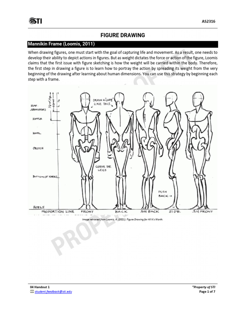 04 Handout 1 | PDF | Perspective (Graphical) | Shape