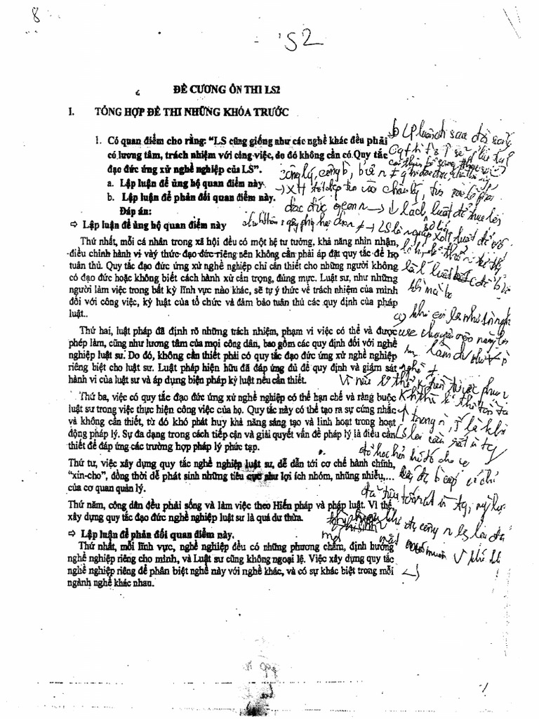 de Cuong On Thi LS2 OK | PDF