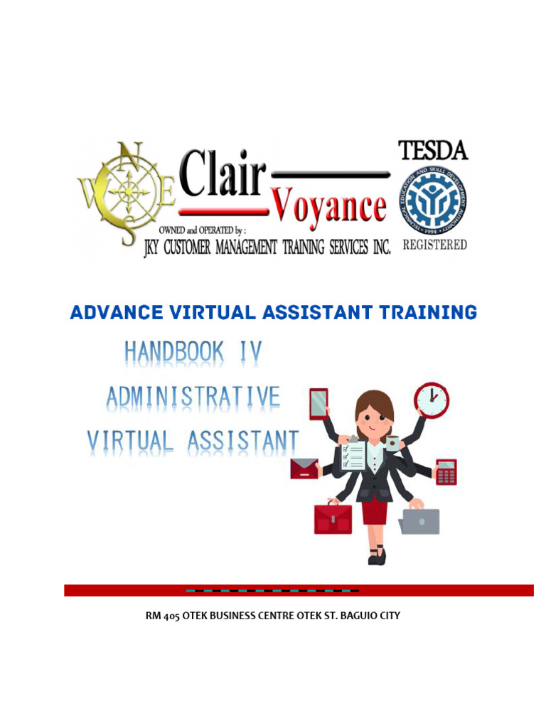 Handbook 4 Administrative Virtual Assistant | PDF | Microsoft Excel ...