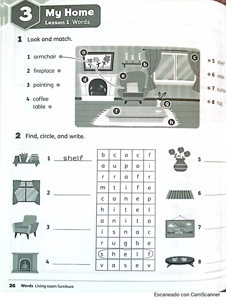 Adjunto 4127181834 My Home Worksheet 3rd Gradres | PDF