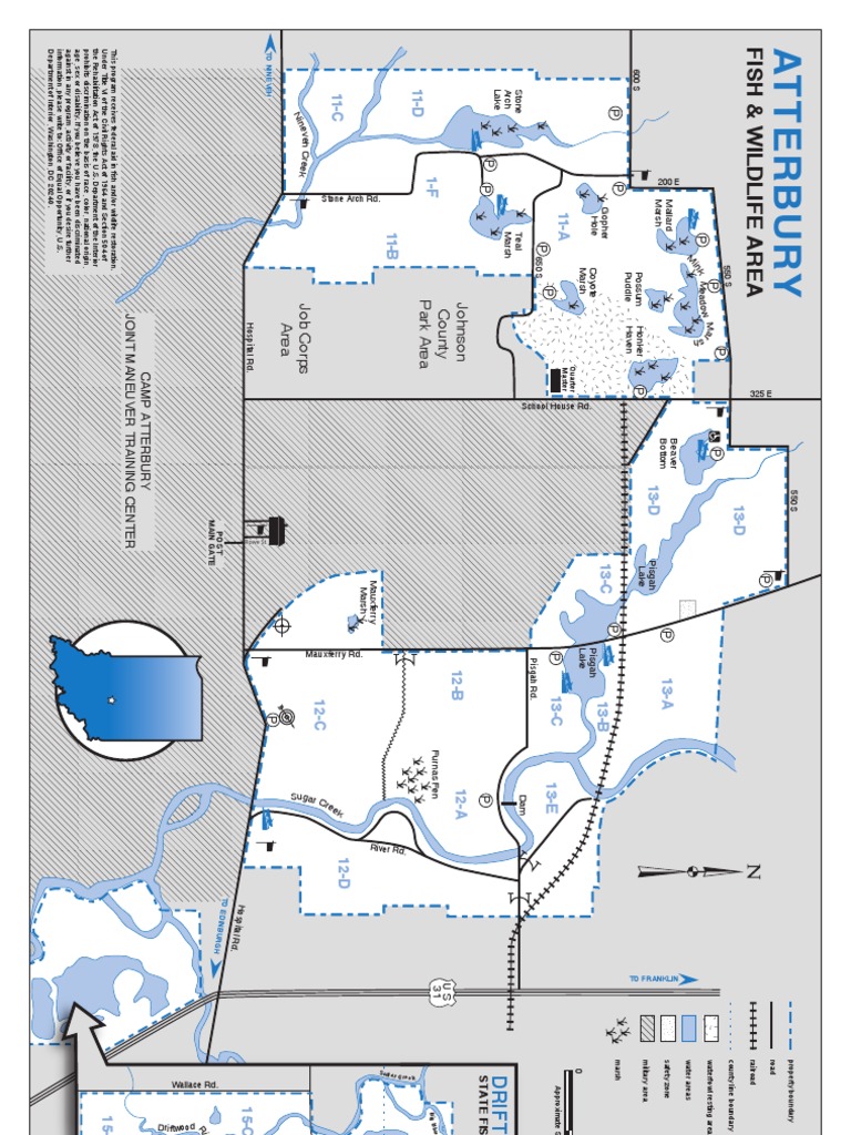 FW Atterbury Map | PDF