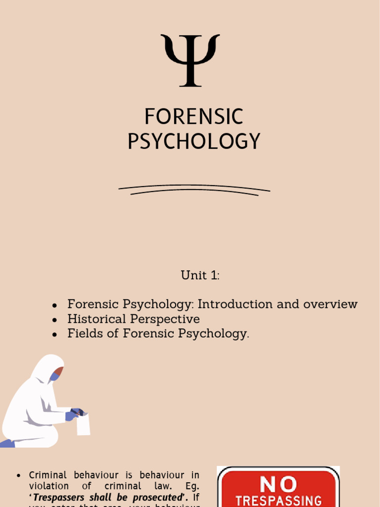 Introduction to Forensic Psychology | PDF | Crime & Violence | Crimes