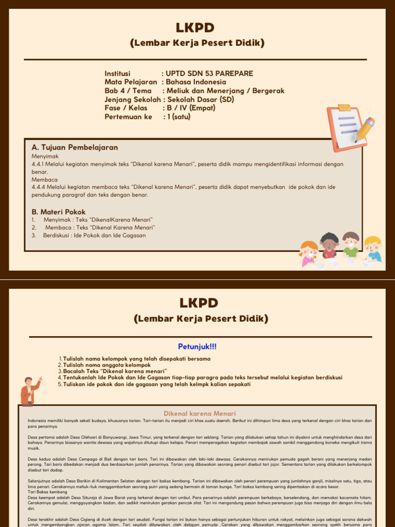 LKPD | PDF