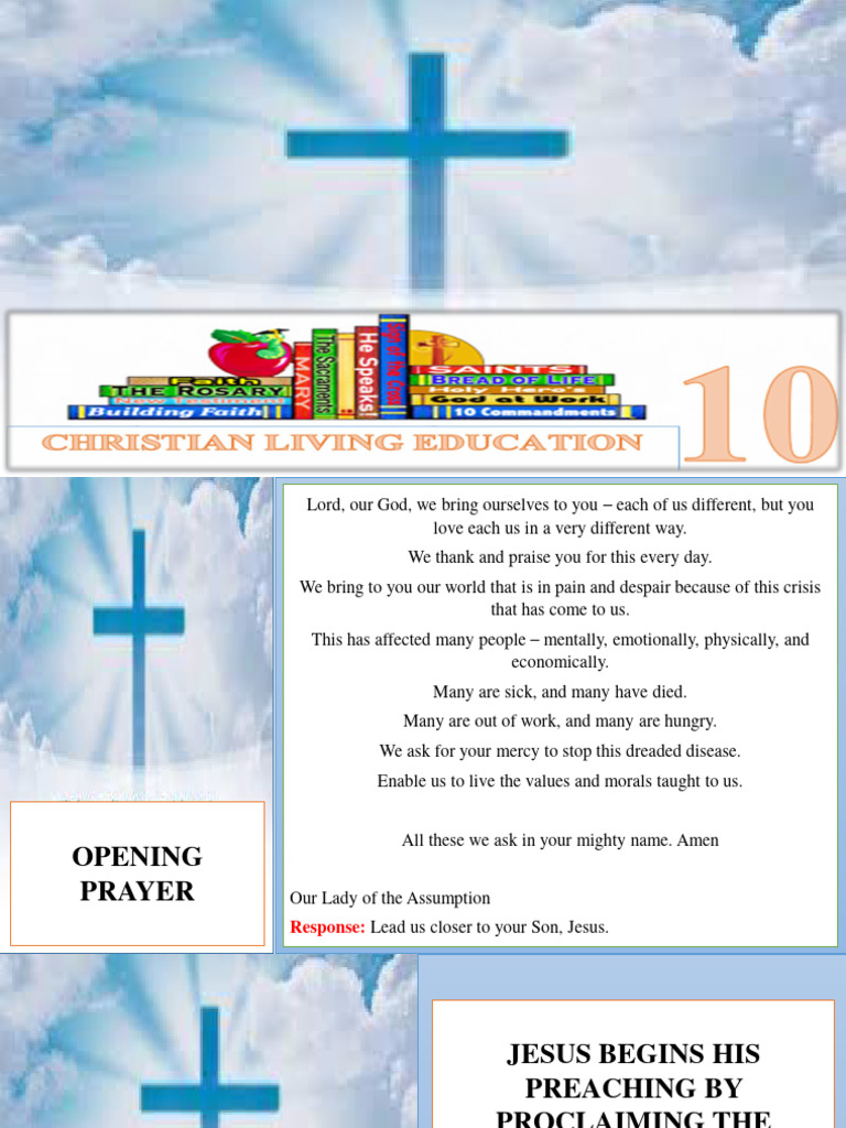 Reed 10 Lesson 1 Jesus Proclaim The Kingdom of God | PDF | Jesus ...