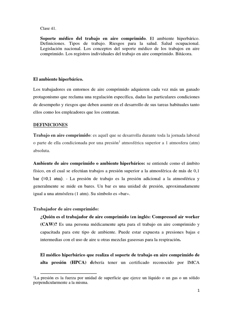 11 MOD MHB Clase - 41 | PDF | Buceo bajo el agua | Seguridad y salud ocupacional