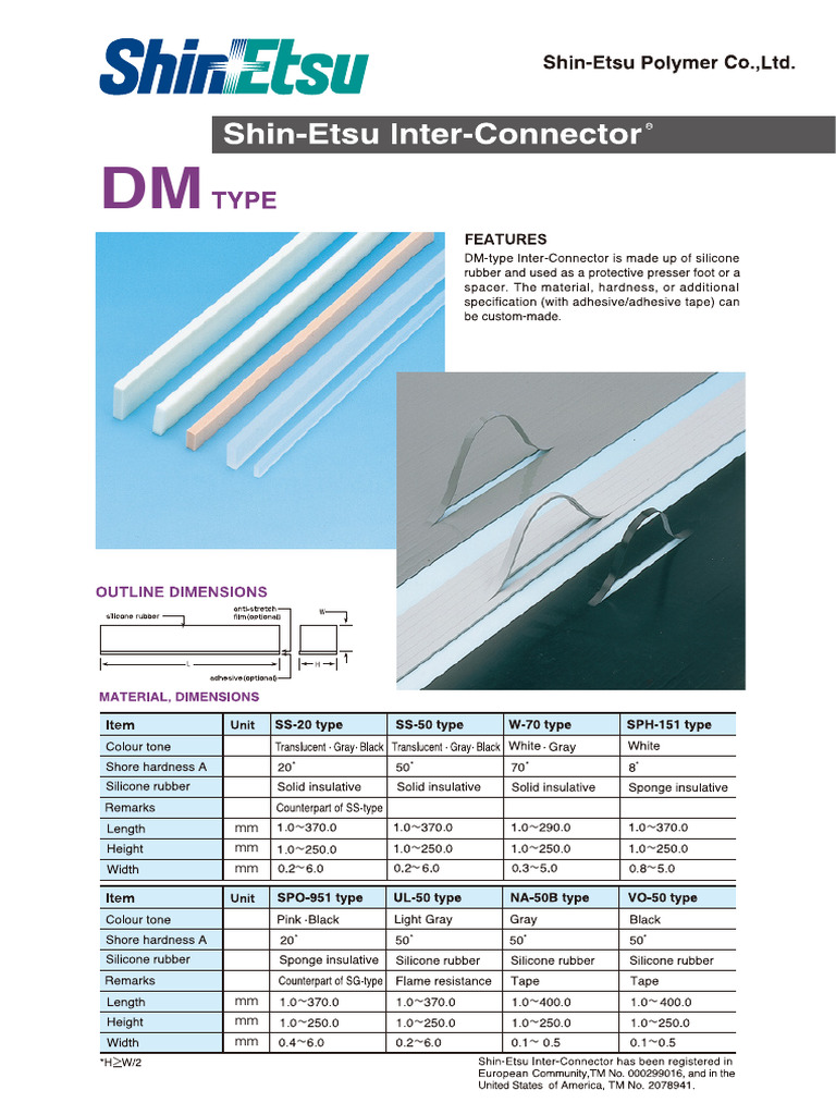 DM Type of Inter Connector | PDF