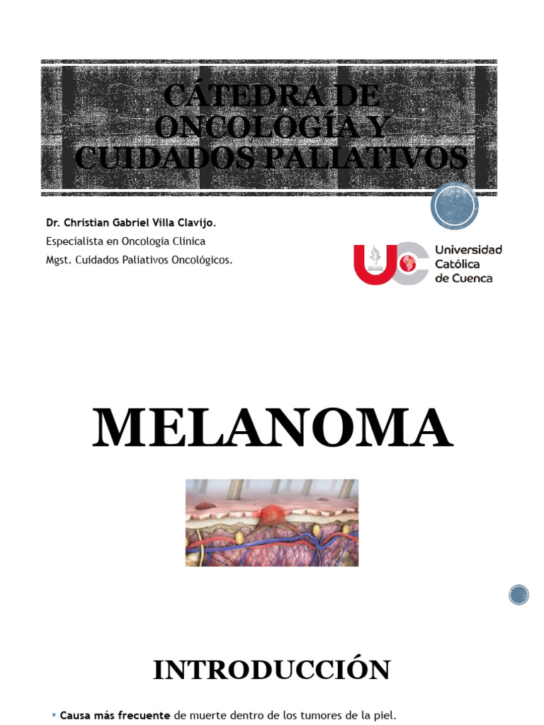 Melanoma Pdf Melanoma Metástasis