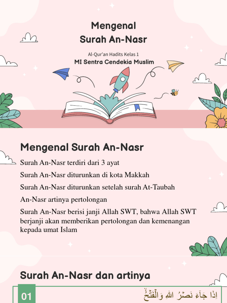 Mengenal Surah An-Nasr dan Artinya | PDF | Agama & Spiritualitas