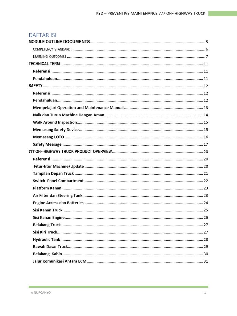 777E (Seri KYD) | PDF