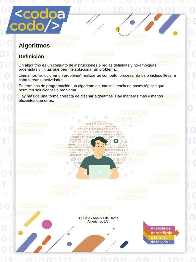 1 Algoritmos | PDF | Algoritmos | Programa de computadora