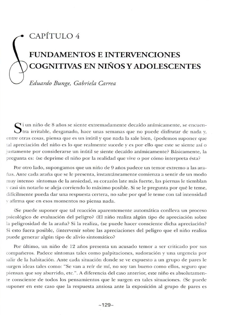 Cap 4 FUNDAMENTOS E INTERVENCIONES COGNITIVA EN NINS Y ADOLESCENTES ...