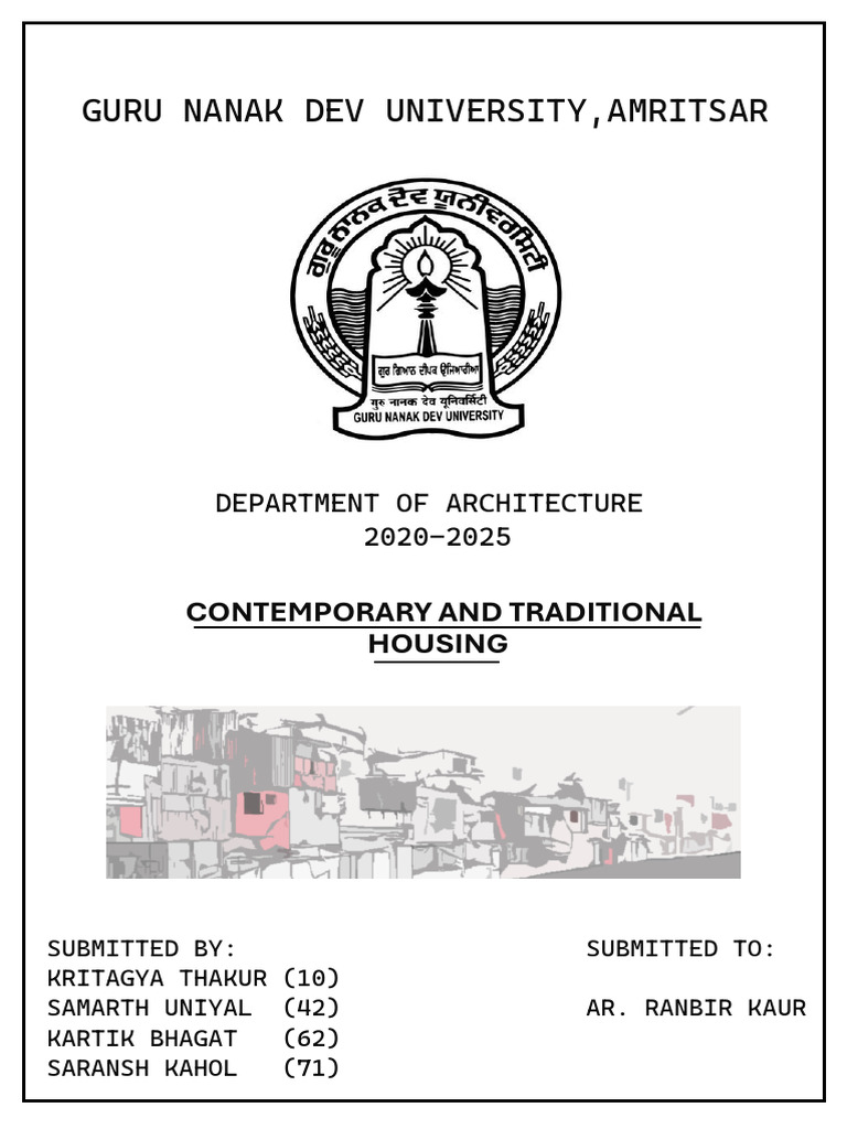 Housing Report Final | PDF | Apartment