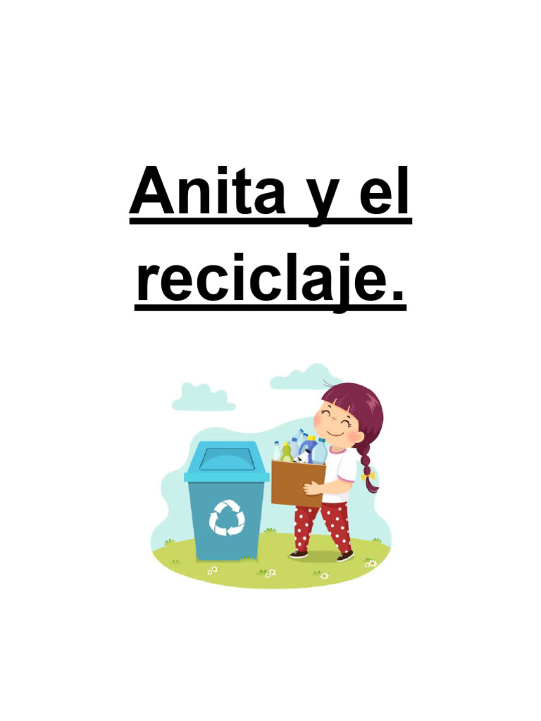 Cuento Motor Anita y El Reciclaje. | PDF | Residuos