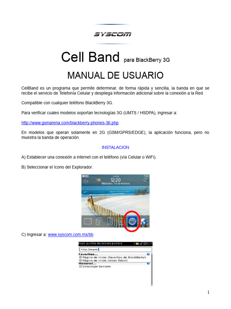 Cell Band | PDF | 3 G | Telefonía móvil