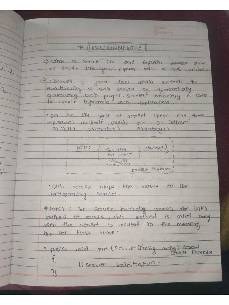 AJAVA Assignment 3 | PDF