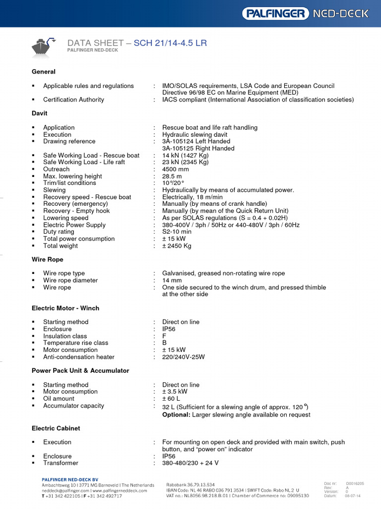 3A-105124 SCH 21-14-4.5 LR (Data Sheet) | PDF | Manufactured Goods ...