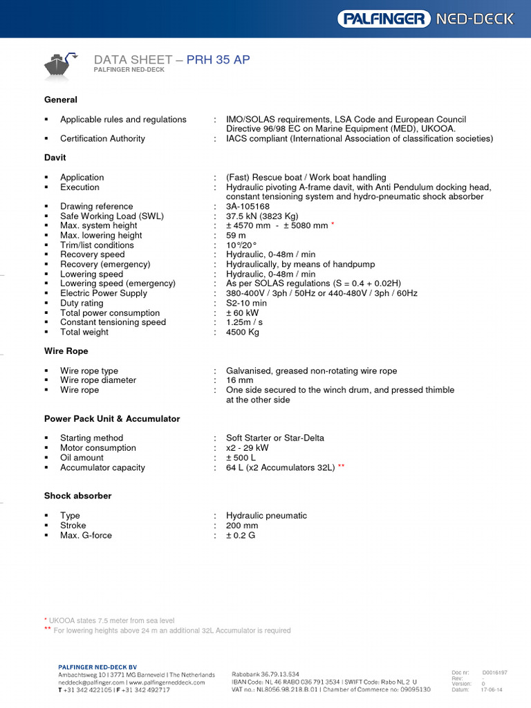3A-105168 PRH 35 AP (Data Sheet) | PDF | Manufactured Goods