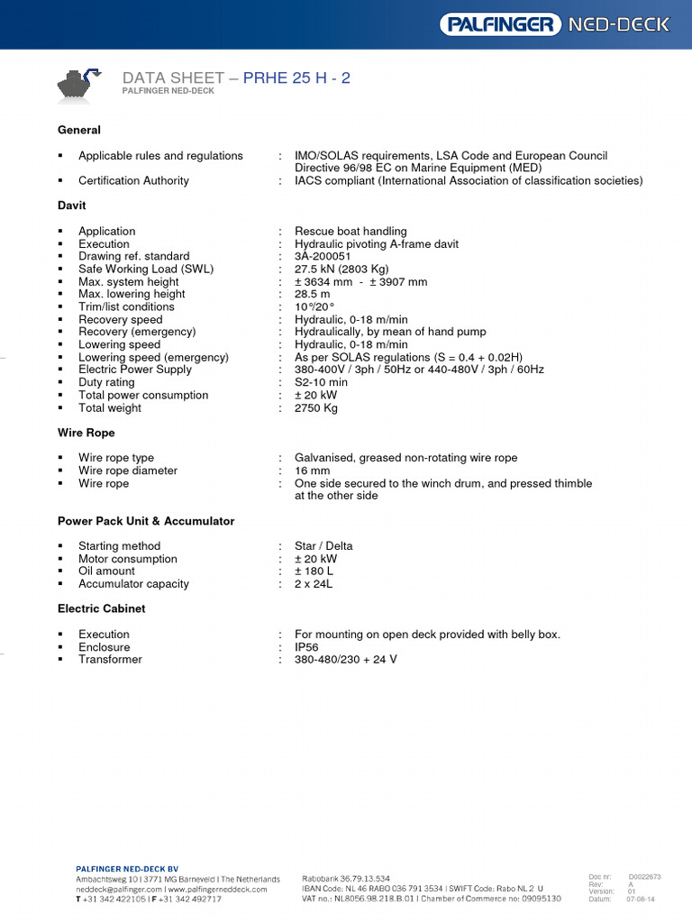 3A-200051 PRHE 25H-2 (Data Sheet) | PDF | Manufactured Goods