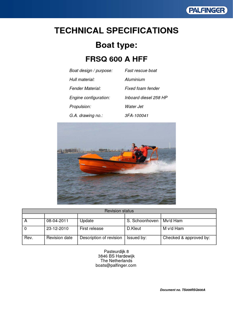 3FA-100041 FRSQ 600 A HFF 258 HP (Technical Specifications) | PDF ...