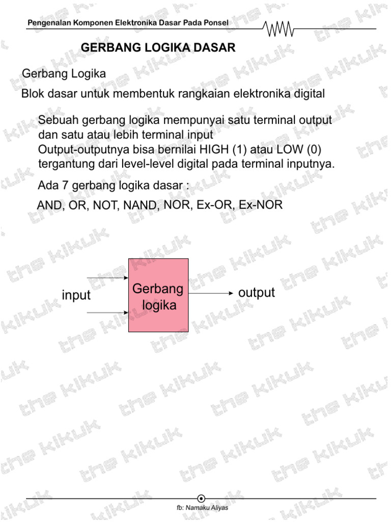 3 - Gerbang Logika | PDF